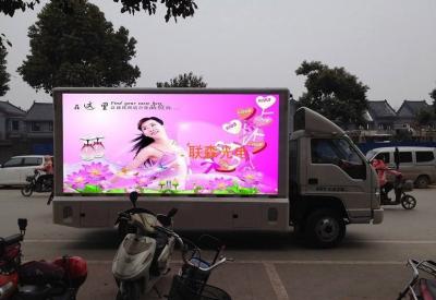 China 10000 Dots / M2 Mobile Led Billboard Truck Mounted For Commercial Advertising for sale
