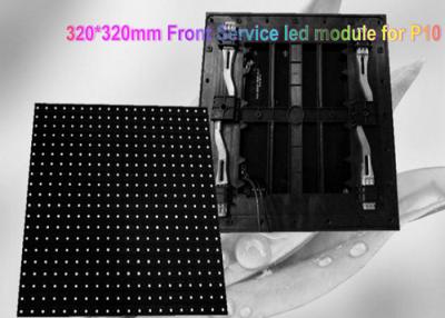 China P10 SMD 320*320mm led wall screen display outdoor front open maintenance for sale