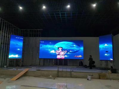 China Temporary stage signs LED screen for rental uasge P4 indoor for sale