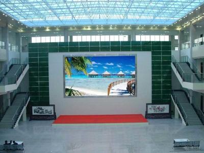 China Indoor Full Color LED Display Video Wall 1500cd/㎡ P7.62 LED Display For Advertising for sale