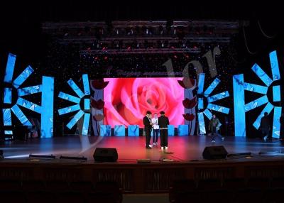 China HD Full Color LED Stage Curtain Screen for Advertising Video Display  P3.91 Outdoor 250*250mm for sale