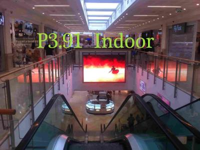 China High Brightness P3.91 Indoor Video Wall Led Display Rgb High Refresh Rate for sale