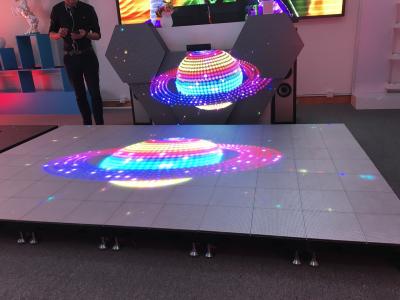 China Show Stage Special Design P6.25 Interactive Led Floor Support Video Full Color Display Screen for sale