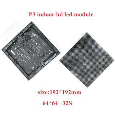 China SMD2121 Indoor Full Color LED Display Video 192*192mm Module 3.0mm Pixel Pitch for sale