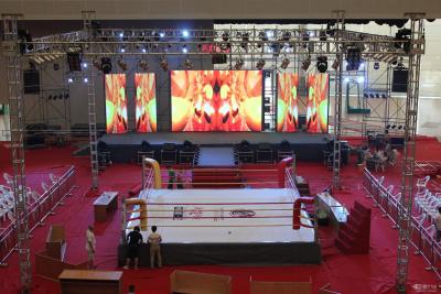 China P5 Indoor Stage Background Led Display Hanging Installation Rental Die Casting Cabinet for sale