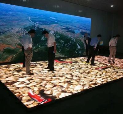 China Dance Floor LED Screen Interactive Led Floor Panel P3.91 Charming High Brightness for sale