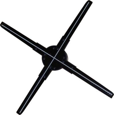 China 50cm Hologram HD LED Display Naked Eye 3D Advertising Fan 4 Blades High Resolution for sale