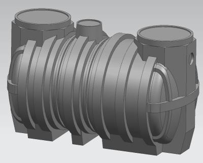 China High Hardness Septic Tank Mould Aging Resistance Steel for sale