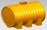 China Forging Horizontal Rota Moulding Tanks No Welding Aging Resistance for sale