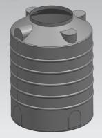 China 500 Liters Roto Mould Water Tank Strong Impact Resistance for sale