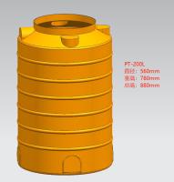 China No Welding 200 Liters Roto Mould Water Tank No Leakage for sale