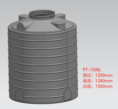 China Fifteen Hundred Liters Roto Molding Tank Steel High Hardness for sale