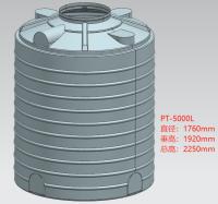 China 5000 Liters Roto Mould Water Tank 1760x1920x2250mm for sale