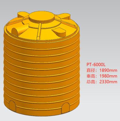 China 74''X77''X91'' Rota Moulding Tanks Six Thousand Liters for sale