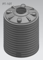 China Ten Tons Rotomould Water Tanks Steel High Hardness for sale