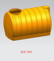 China 80 Gallon Roto Mold Water Tank 300 Liters Strong Impact Resistance for sale