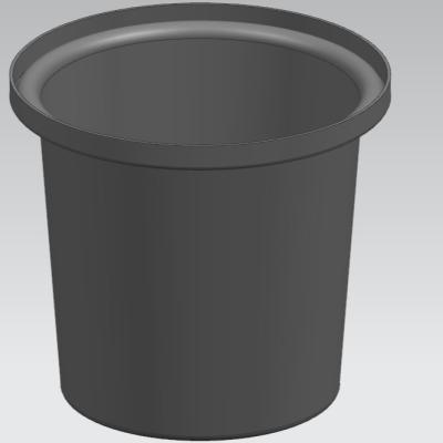 China 60 Gallon Rotomolding Bucket Mold 50 Liters For Making Plastic Products for sale