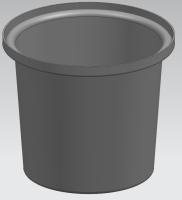 China 70L Bucket Mould 18 Gallon High Hardness Non Toxic for sale