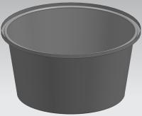 China Impact Resistance Rotomolding Bucket Mould 1500L for sale