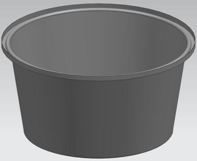 China Impact Resistance Rotomolding Bucket Mould 1500L for sale