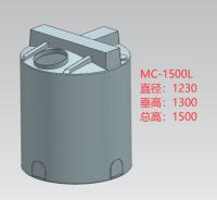 China 1500 Liters Round Prototype Rotational Molding 396 Gallons for sale