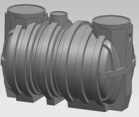China 1200L Septic Tank Mold High Tensile Strength Oxidation Resistance for sale