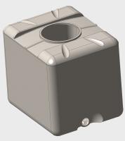 China Chemical Resistance Barrel Mold High Tensile Strength 2.5 To 3mm for sale