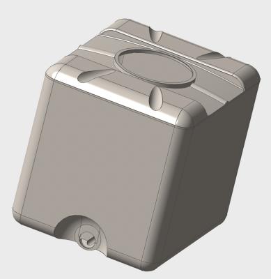 China 1000L Barrel Mold Oxidation Resistance 264 Gallon 1 Ton for sale