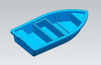China 2.3m Boat Mould Oxidation Resistance No Leakage 2.5 To 3mm for sale