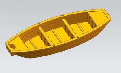 China Three Meter Boat Mould No Welding Oxidation Resistance for sale