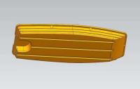 China Custom 3.3m Boat Mouldings Strong Impact Resistance for sale