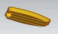China Forging Boat Mould 3.6 Meters High Hardness Lightweight for sale