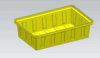 China One hundred liter of square box mold for making plastic products for sale