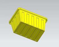 China One hundred twenty liters of square box mold for making plastic products for sale