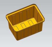 China One hundred thirty liters of square box mold for making plastic products for sale