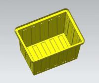 China One hundred sixty liters of square box mold for making plastic products for sale