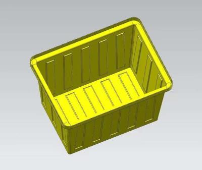 China One hundred sixty liters of square box mold for making plastic products for sale