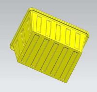China One hundred sixty liters of square box mold for making plastic products for sale