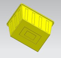 China Two hundred fifty liters of square box mold for making plastic products for sale