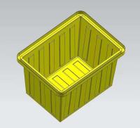China Square Box 350 Liters Rotational Moulding Products for sale