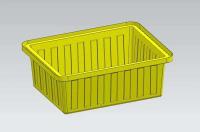 China Five Hundred Liters Square Plastic Box Mould Oxidation Resistance for sale