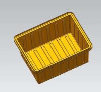 China No Leakage 800 Liters Plastic Moulded Box No Welding for sale