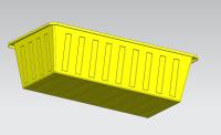 China Twelve hundred liters of square box mold for making plastic products for sale