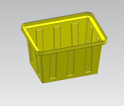 China Fifty liters of square box mold for making plastic products for sale