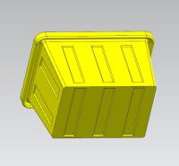 China Fifty liters of square box mold for making plastic products for sale