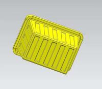 China Ninety liters of square box mold for making plastic products for sale