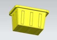 China Ninety liters of square box mold for making plastic products for sale