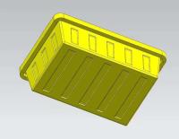 China One hundred liter of square box mold for making plastic products for sale
