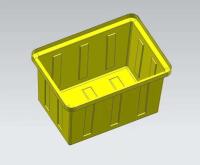 China One hundred twenty liters of square box mold for making plastic products for sale