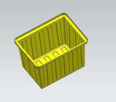 China One hundred sixty liters of square box mold for making plastic products for sale